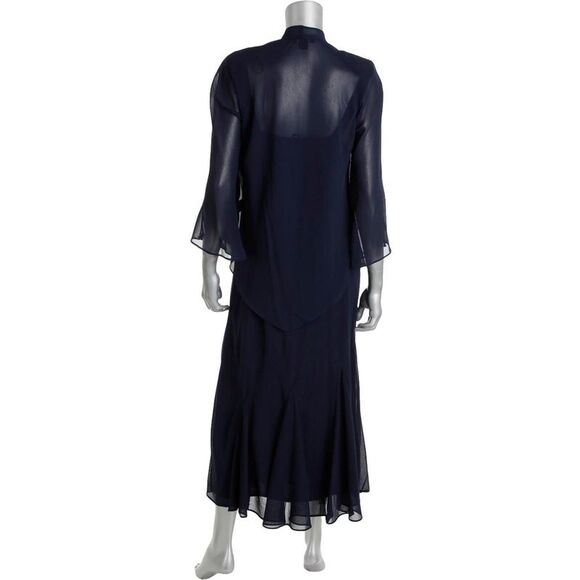 R&M Richards | Dresses | Rm Richards Womens Twopiece Embellished Aline ...